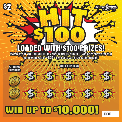Scratcher HIT $100 #1366 | Arizona Lottery